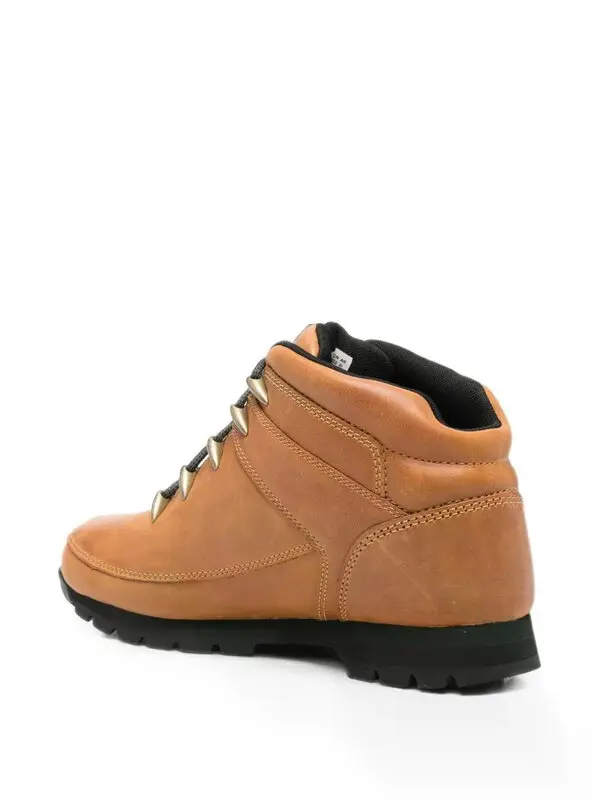 Timberland Logo-debossed Leather Ankle Boots