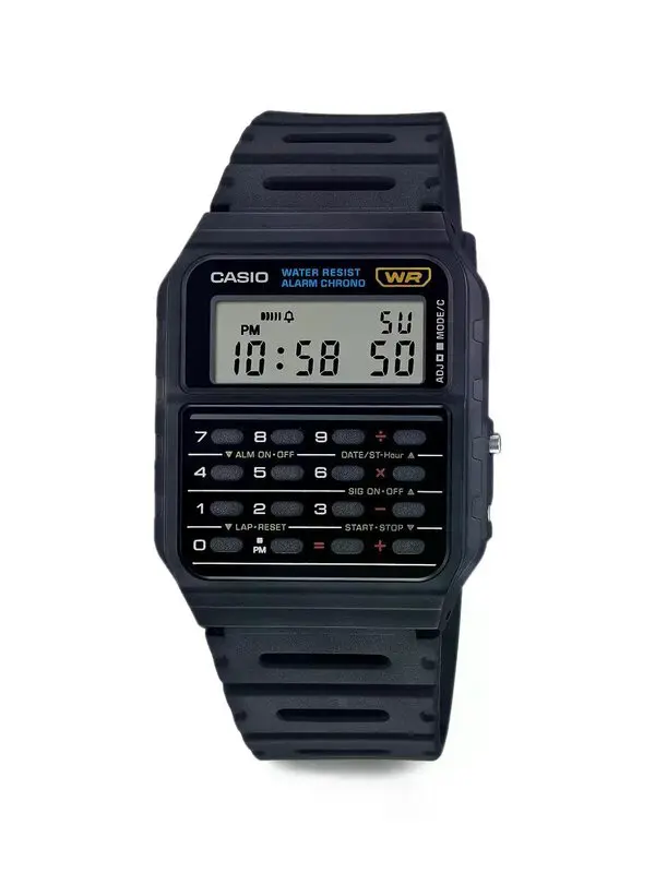 Casio Data Bank Calculator 43mm Watch