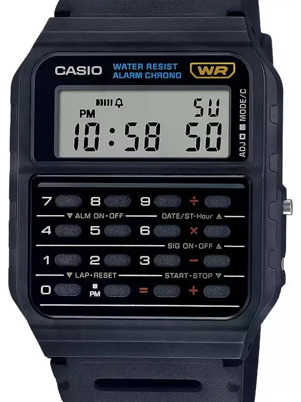 Casio Data Bank Calculator 43mm Watch