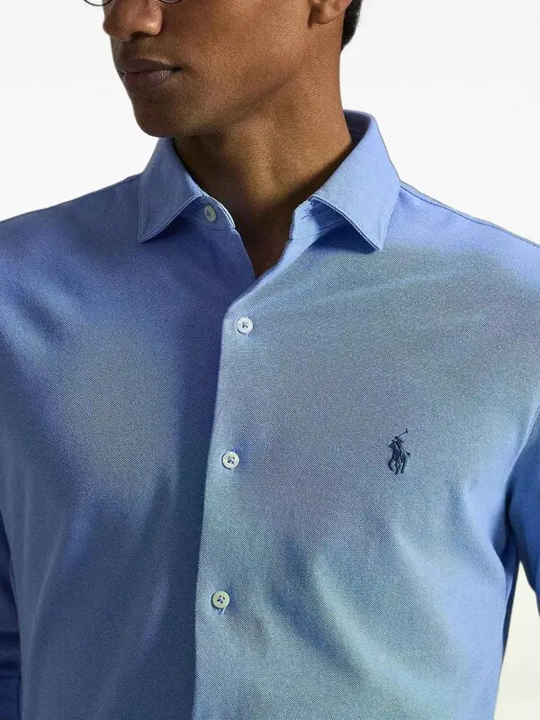 Polo Ralph Lauren Logo-embroidered Button-down Shirt