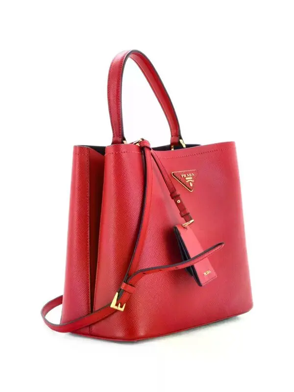 Prada Panier Saffiano Leather Large Bucket Bag
