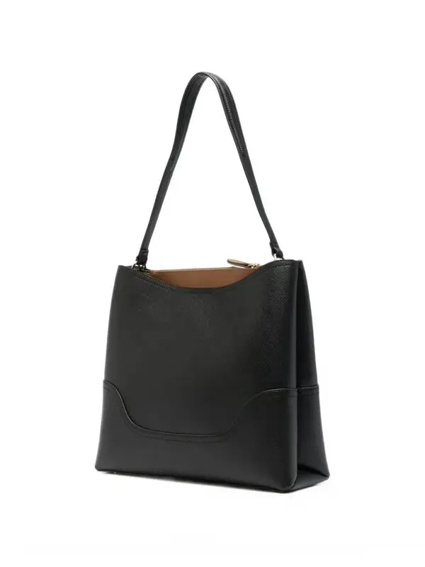 TWINSET Two-tone Shoulder Bag - Black