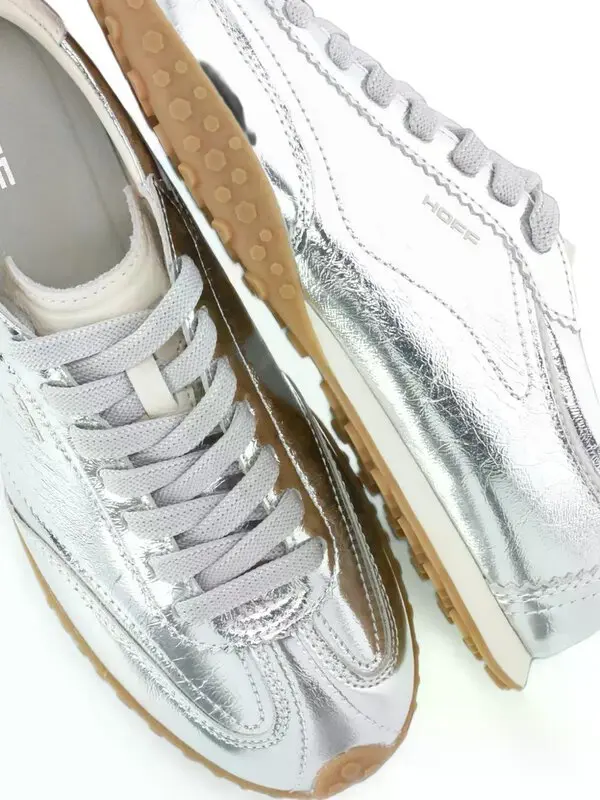 HOFF Metallic-effect Leather Sneakers