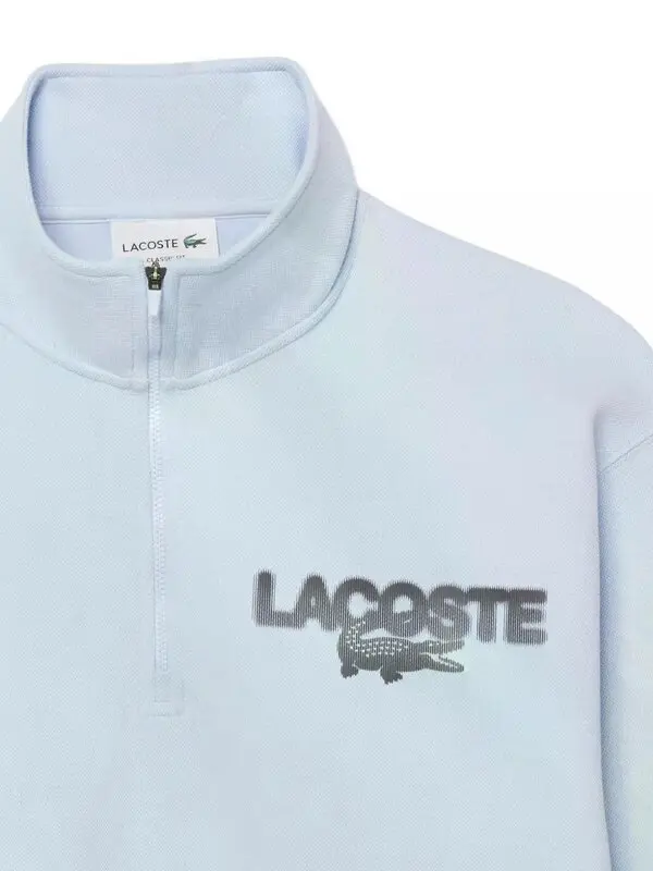 Lacoste Half-zip Logo-print Sweatshirt