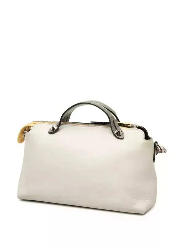 Fendi 2010-2026 Medium Tricolor Leather The Way Satchel