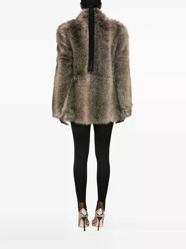 THE FRANKIE SHOP Delia Padded-shoulder Jacket