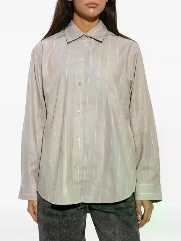 BY MALENE BIRGER Audrey Pinstriped Shirt