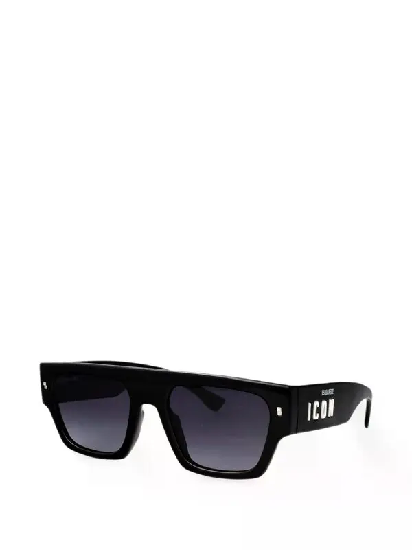 Dsquared2 Icon Logo-plaque Rectangle-frame Sunglasses