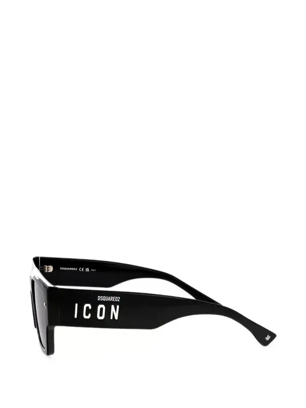 Dsquared2 Icon Logo-plaque Rectangle-frame Sunglasses