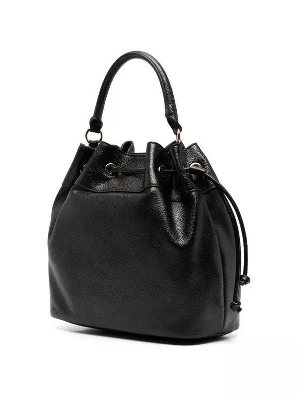 TWINSET Pebbled Drawstring Tote Bag