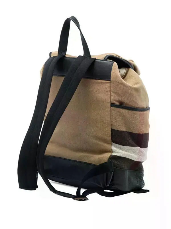 Burberry 2000-2017 Mega Check Canvas Drifton Backpack