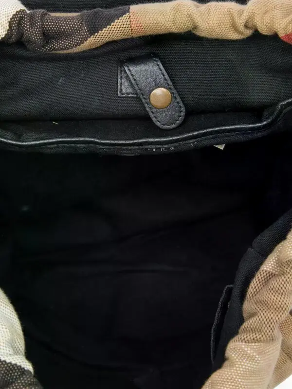 Burberry 2000-2017 Mega Check Canvas Drifton Backpack