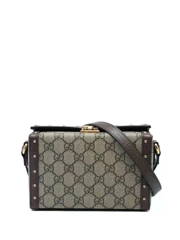 Gucci 2016-2026 Mini Gg Supreme Trunk Crossbody Bag
