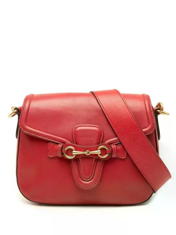 Gucci 2000-2015 Medium Calfskin Lady Web Crossbody Bag