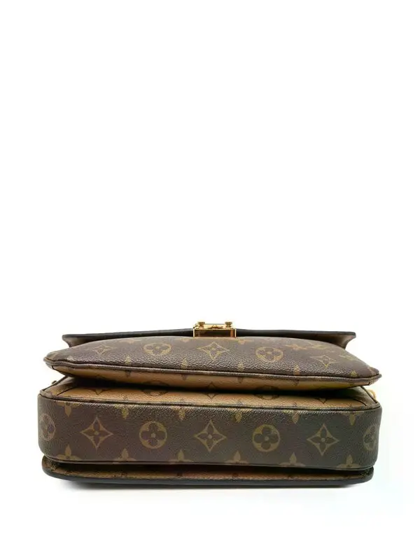 LOUIS VUITTON 2020 Monogram Reverse Pochette Metis Satchel