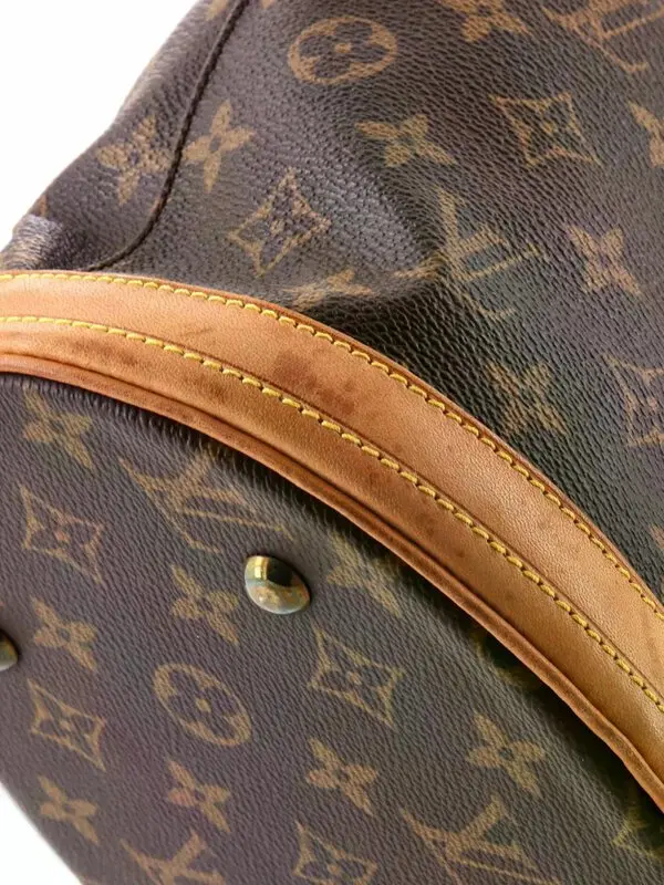 LOUIS VUITTON Petit Monogram Canvas Bucket Bag