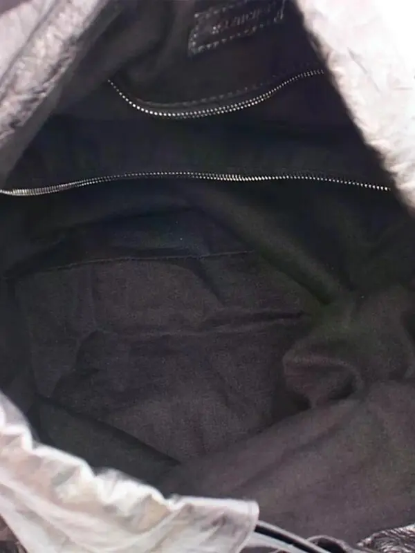 Balenciaga 2018-2026 Metallic Leather Crush Tote Bag