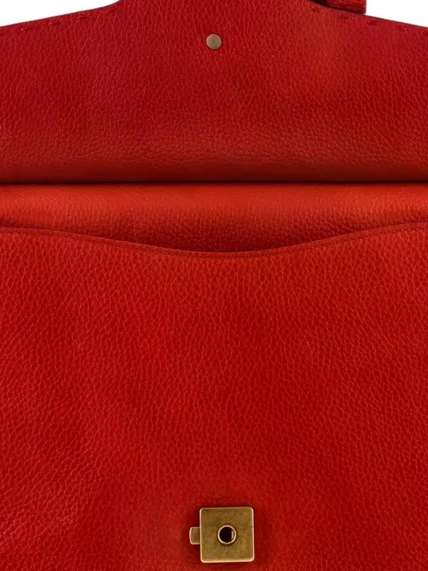 Gucci Gg Marmont Top Handle Bag Leather Small Satchel