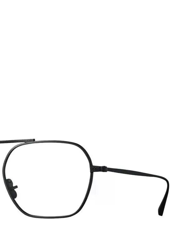 EYEVAN7285 Stripes Geometric-frame Glasses