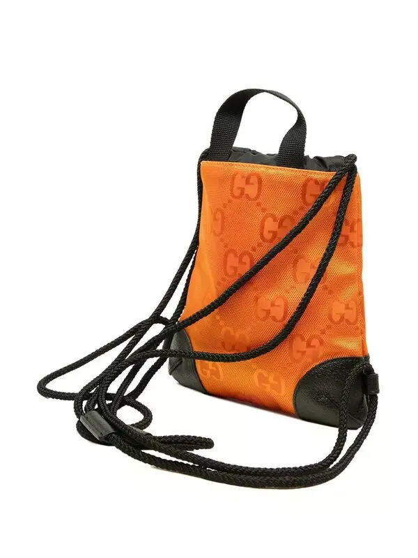 Gucci 2000-2015 Gg Nylon Off The Grid Drawstring Backpack