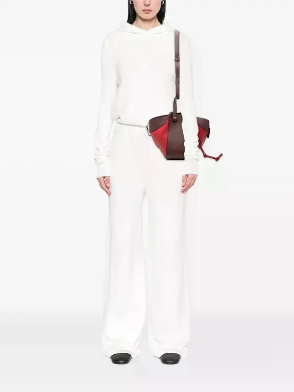 Loewe 2017 Small Bicolor Calfskin Hammock Bag Satchel