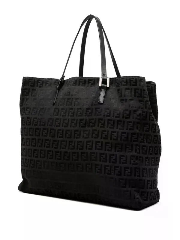 Fendi 2000-2010 Zucchino Canvas Tote Bag