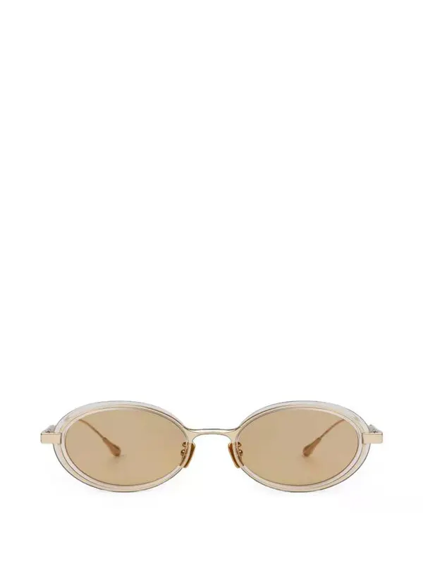 PROJEKT PRODUKT Oval-frame Sunglasses - Gold