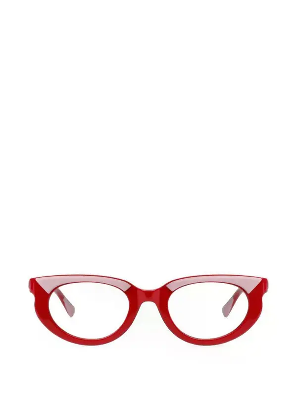 PROJEKT PRODUKT Cat-eye Frame Glasses - Red