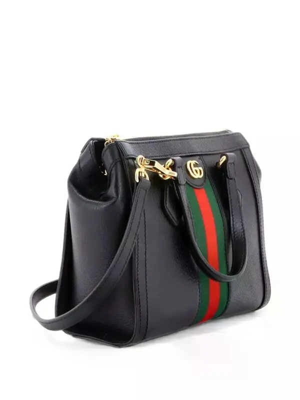 Gucci Ophidia Top Handle Tote Leather Small Satchel