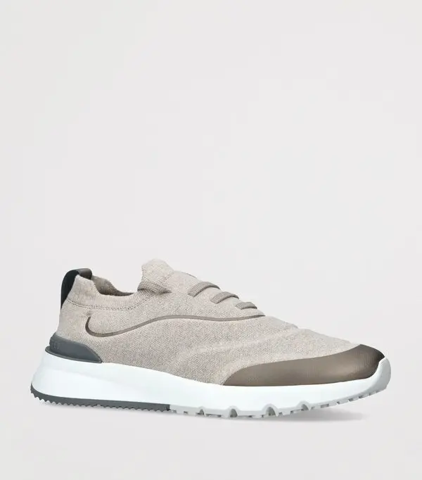 Brunello Cucinelli Knitted Sportiv Sneakers