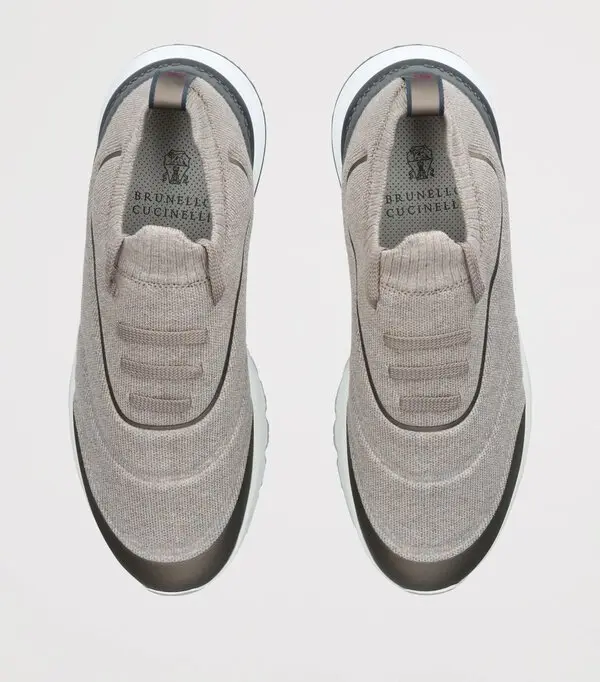 Brunello Cucinelli Knitted Sportiv Sneakers