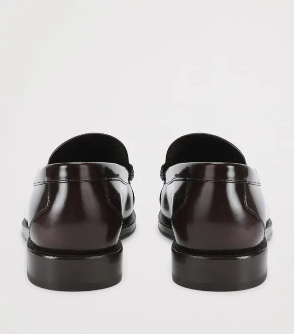 Brunello Cucinelli Patent Leather Penny Loafers