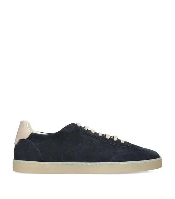 Brunello Cucinelli Suede Low-top Sneakers