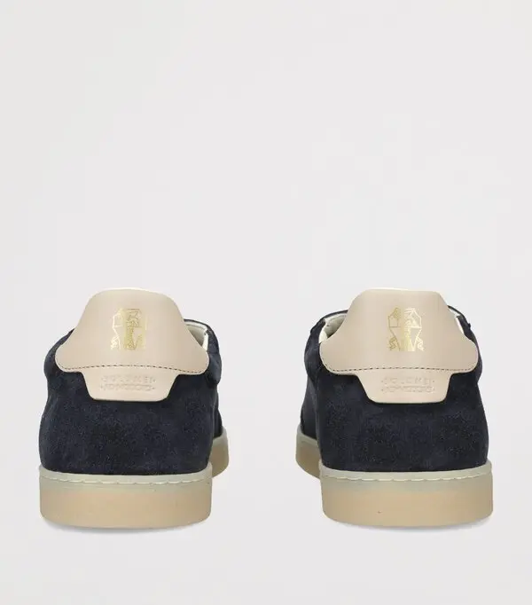 Brunello Cucinelli Suede Low-top Sneakers