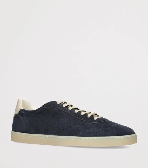 Brunello Cucinelli Suede Low-top Sneakers