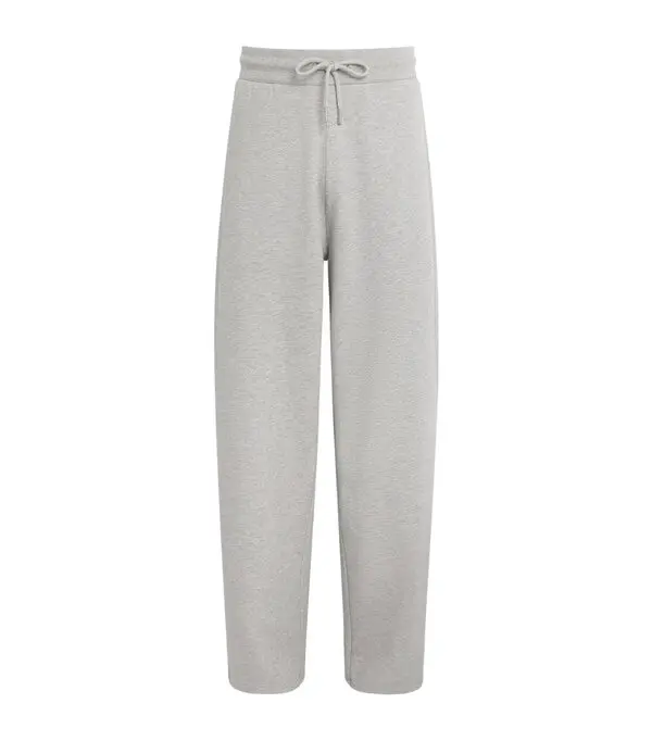 AMI Paris Cotton De Coeur Sweatpants - Grey