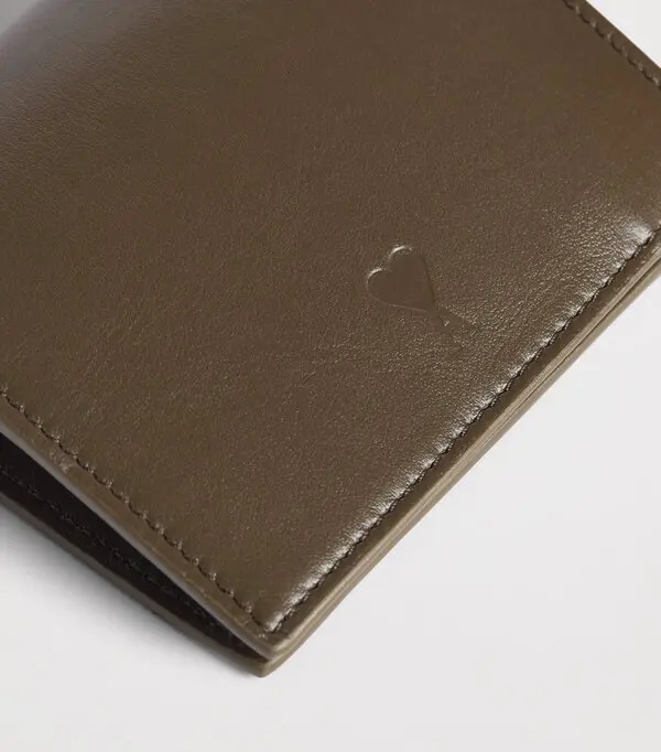 AMI Paris Leather De Coeur Wallet