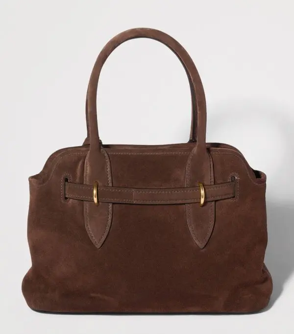 Miu Miu Suede Aventure Top-handle Bag
