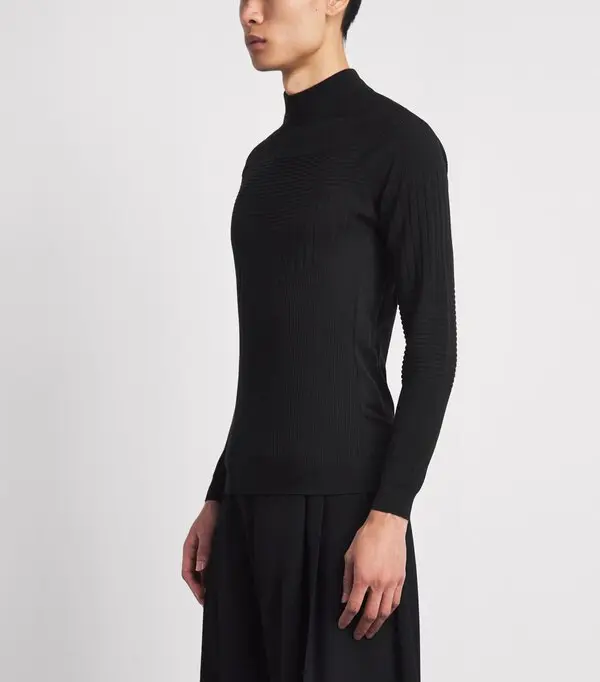 Sease Virgin Wool-blend High-neck Sweater