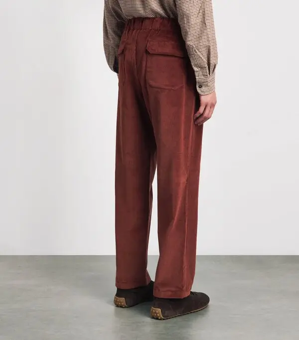 Sease Corduroy Belted Trousers