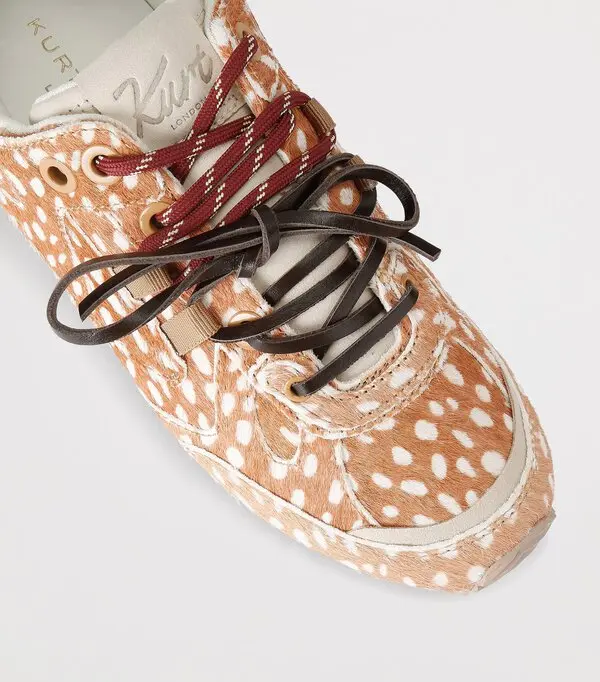 Kurt Geiger Leather Slim Runner Sneakers