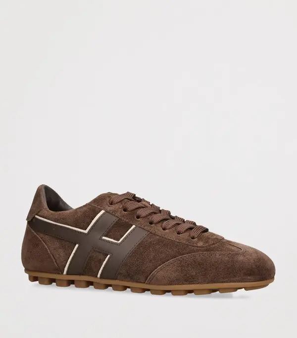 Hogan Suede Allacciato Sneakers