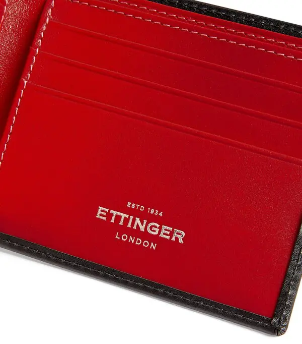 ETTINGER Leather Sterling Bifold Wallet