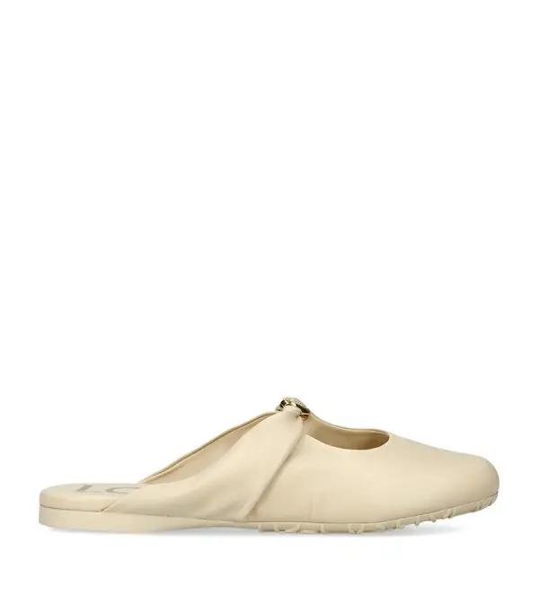 Loewe Leather Pebble Mules