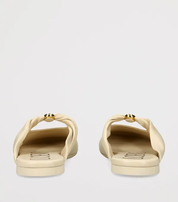 Loewe Leather Pebble Mules