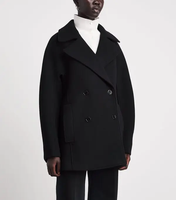 TOTEME Recycled Wool-blend Peacoat