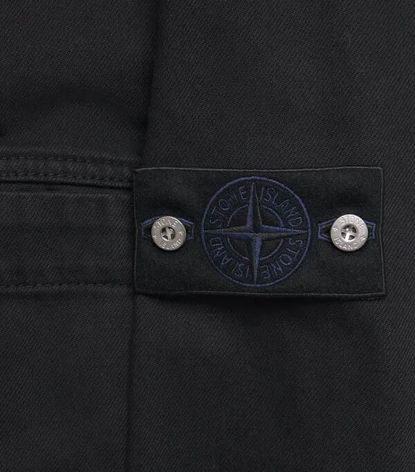 Stone Island Denim Biker Jacket