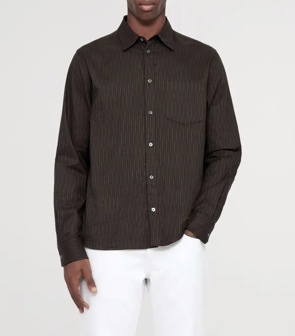 ALLSAINTS Organic Cotton Stripe Judd Shirt