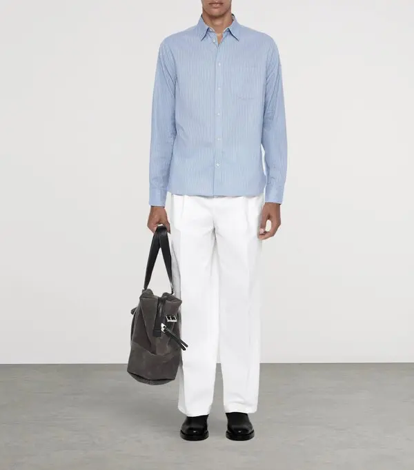 ALLSAINTS Organic Cotton Stripe Judd Shirt