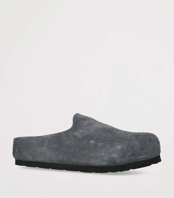 BIRKENSTOCK Suede Amsterdam Wrapped Clogs